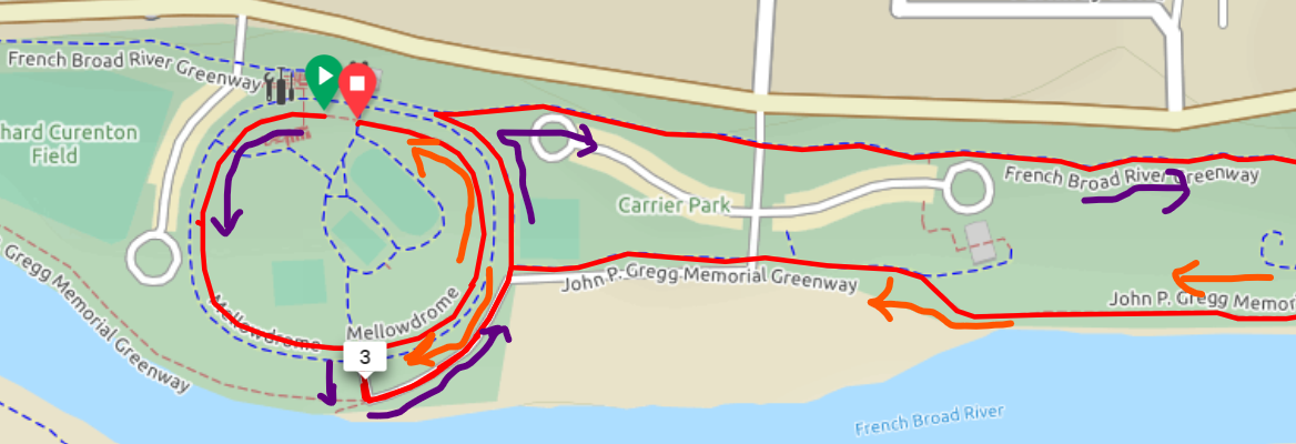 Course Map – Independence Day 5K